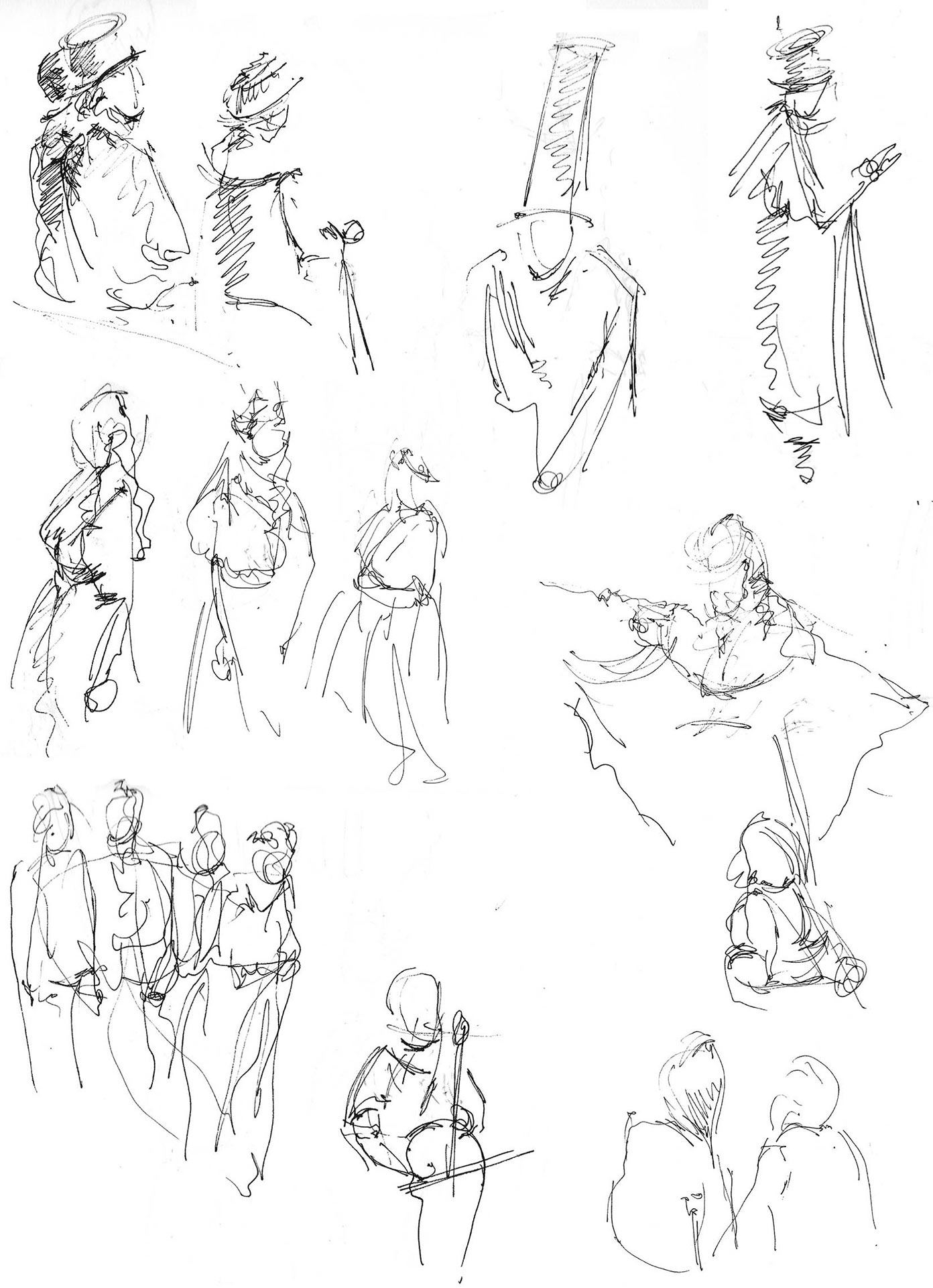 Dessiner le corps en mouvement : Les Éclairs | Opéra-Comique